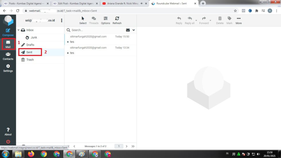 Tutorial Cara Menggunakan Email Perusahaan - Kombas Digital Agency